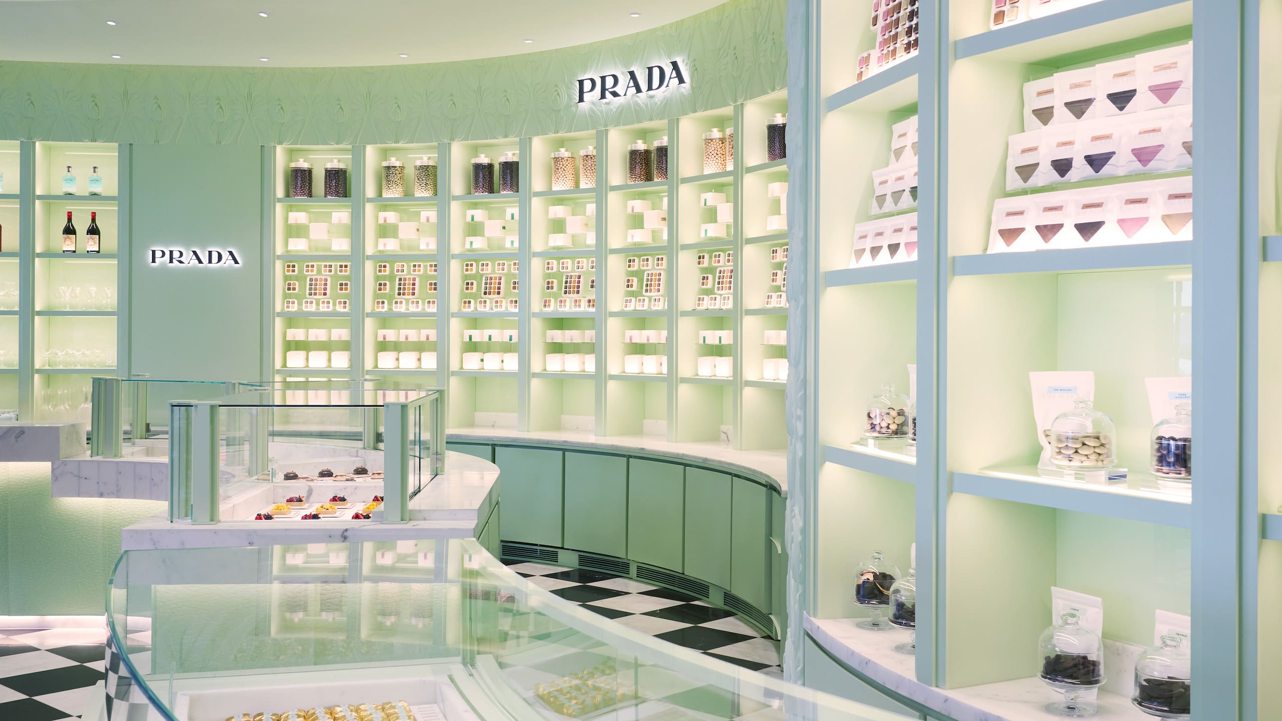 A Look Inside the First Prada Caffè in Southeast Asia