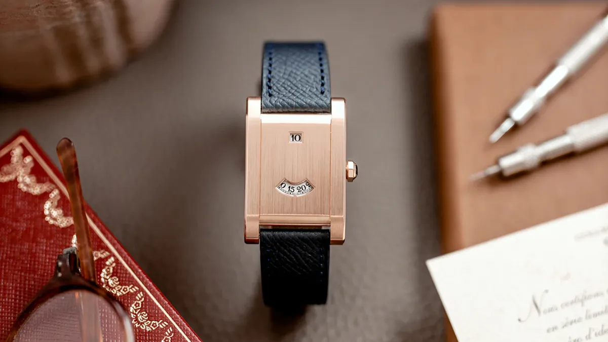 Cartier’s Revived Tank à Guichets Makes Old-School Design Feel New